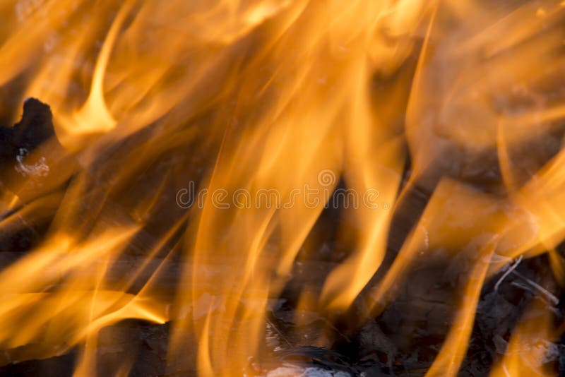 Elementos De La Textura De Las Llamas Del Fuego Foto de archivo ...