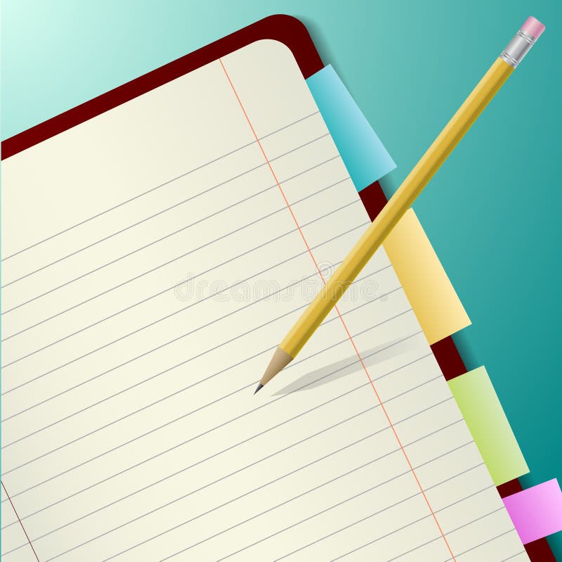 Elementos del papel ilustración del vector. Ilustración de escriba ...