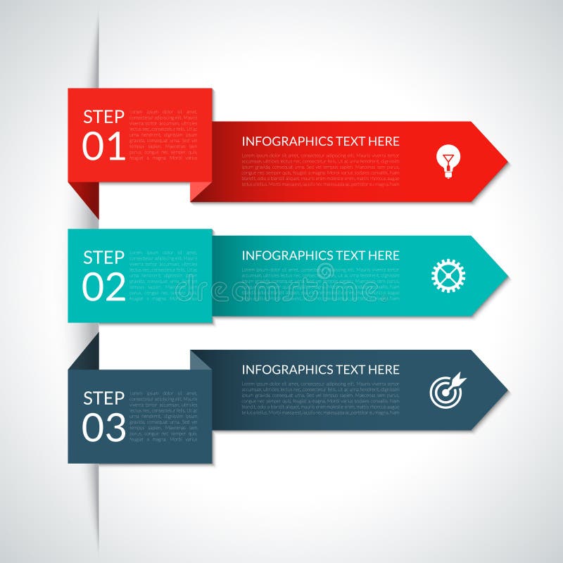 Elementos Infographic Da Seta Moderna Ilustração do Vetor - Ilustração ...