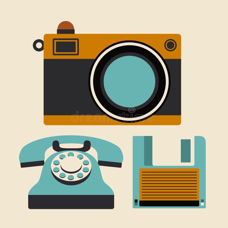 Elements of Ancient Times Isolated Icon Design Stock Vector ...