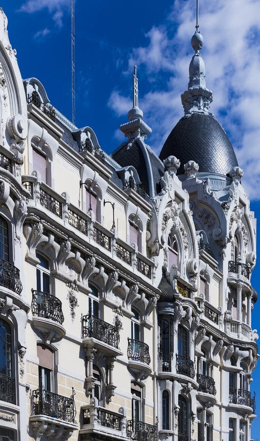 Elements of the Architecture of Spain`s Stock Image - Image of emblem ...