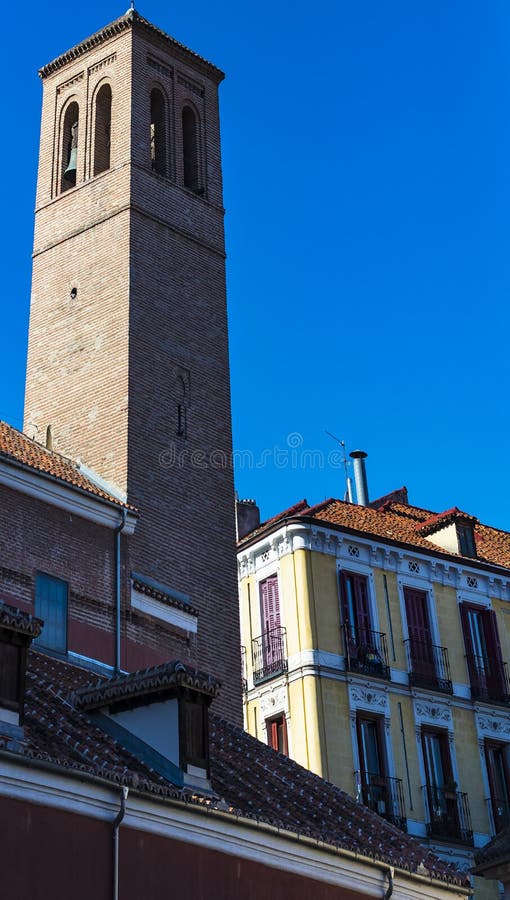 Elements of the Architecture of Spain`s Stock Photo - Image of roofs ...