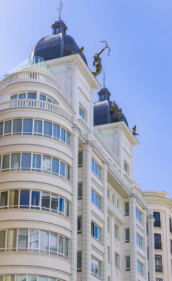 Elements of the Architecture of Spain`s Stock Photo - Image of dusk ...