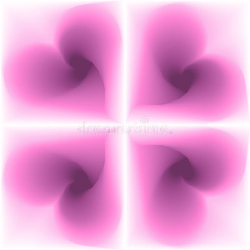 Elements Blurred Gradient Heart in Y2k Style with Linear Shapes ...