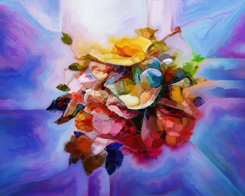 Elements of Colored Forms stock illustration. Illustration of colored ...