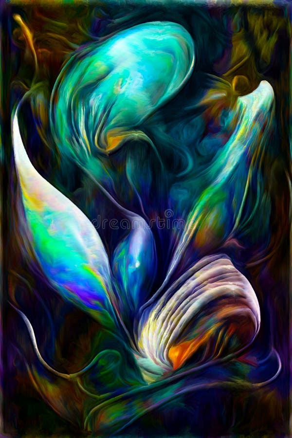 Elements of Colored Forms stock illustration. Illustration of gradient ...