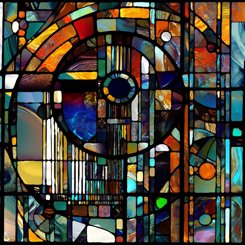 Elements of Colored Glass stock photo. Image of spectrum - 271767052