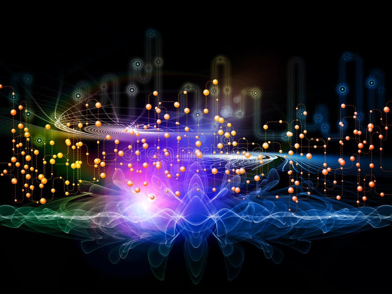 Elements of Data Transfers stock illustration. Illustration of effect ...