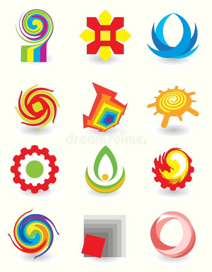 Modern Design Element Template Stock Vector - Illustration of design ...