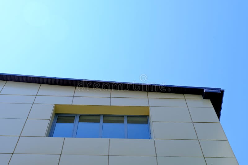 Elements and Details of the Facade of Buildings Stock Image - Image of ...