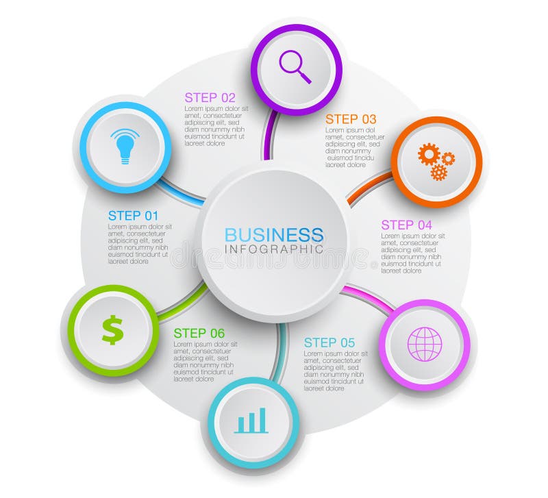 Elements for Displaying Business Insights Stock Vector - Illustration ...
