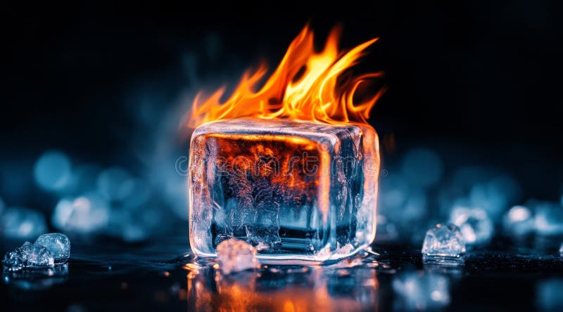 The Elements of Fire and Ice Create a Stunning and Striking Contrast ...