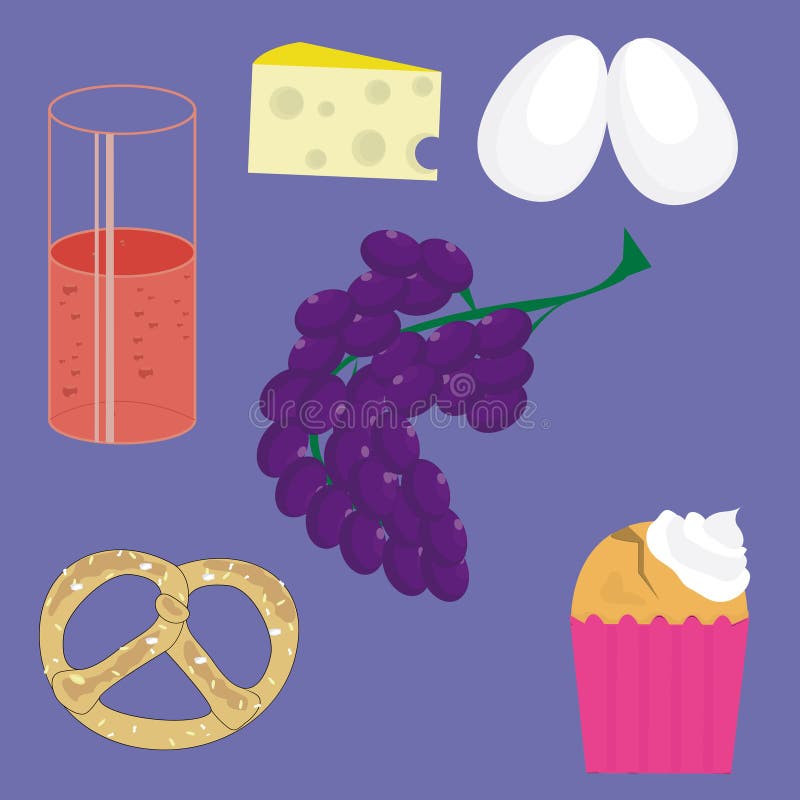 Elements of food design stock illustration. Illustration of leaf - 57753813