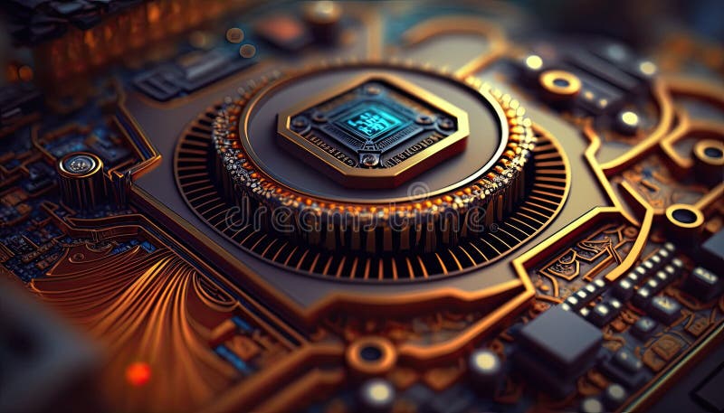 Elements of Imaginary Computer Technology, Surreal Computer Cpu ...