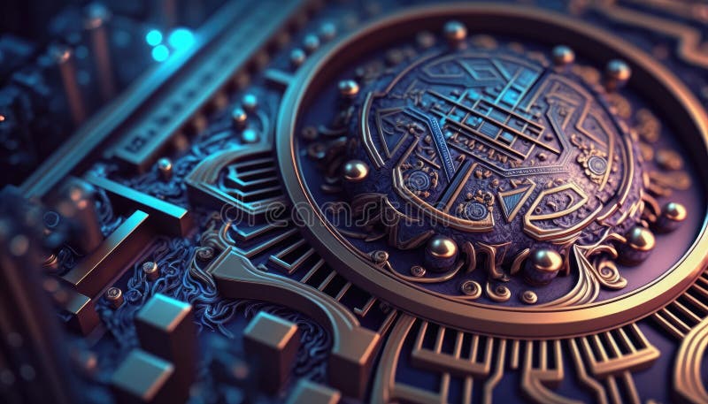 Elements of Imaginary Computer Technology, Surreal Computer Cpu ...