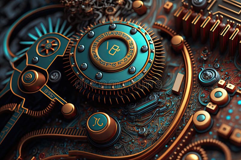 Elements of Imaginary Computer Technology, Surreal Computer Cpu ...