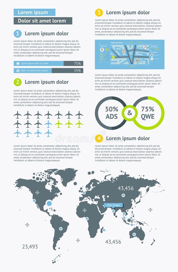 Global Environment Problems Solution Infographics Stock Vector ...
