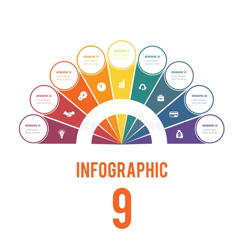 Elements of Infographics Conceptual Cyclic Processes Possible To Use ...