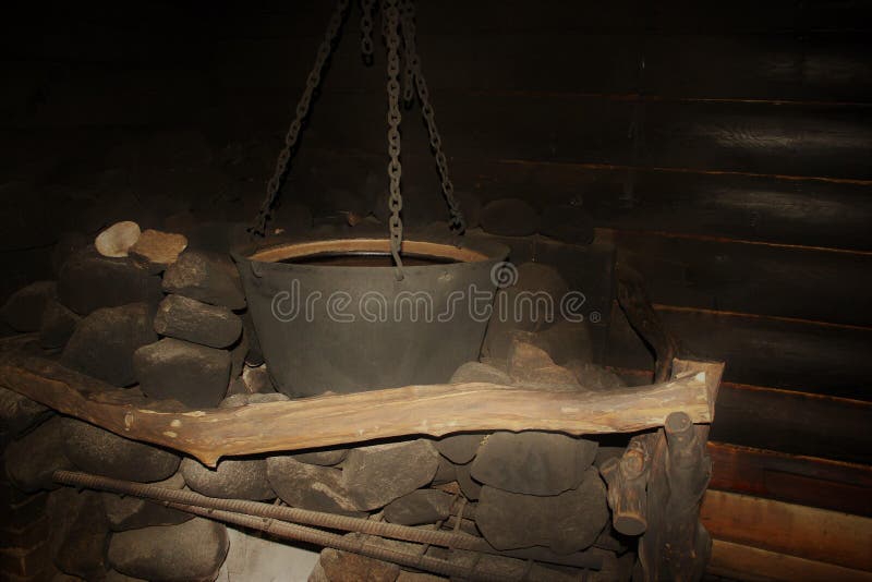 Kazan, the Vat. Elements of Interest for the Bath. Stock Image - Image ...