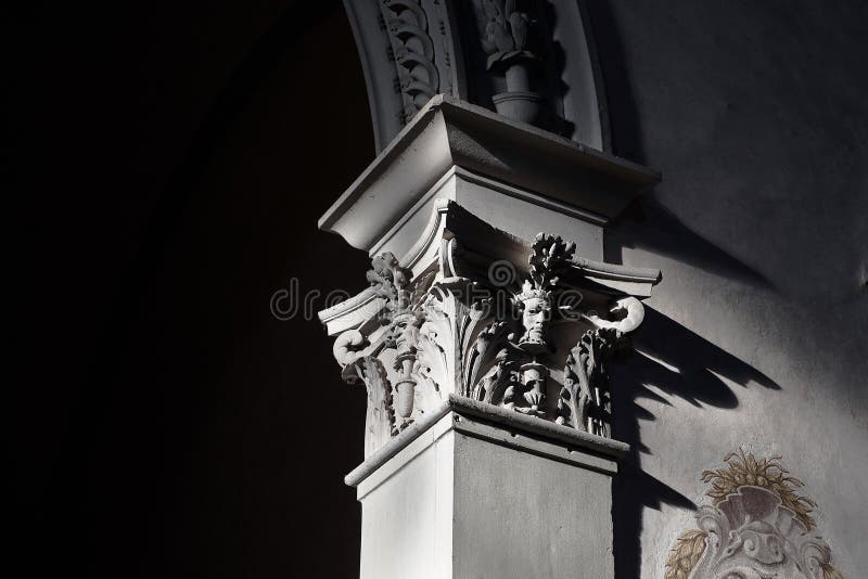 Elements of Italian Architecture Stock Photo - Image of exclusive ...