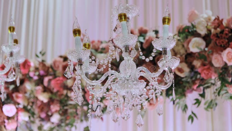 A Large Hall for Celebrations. Interior of a Wedding Hall Wedding ...