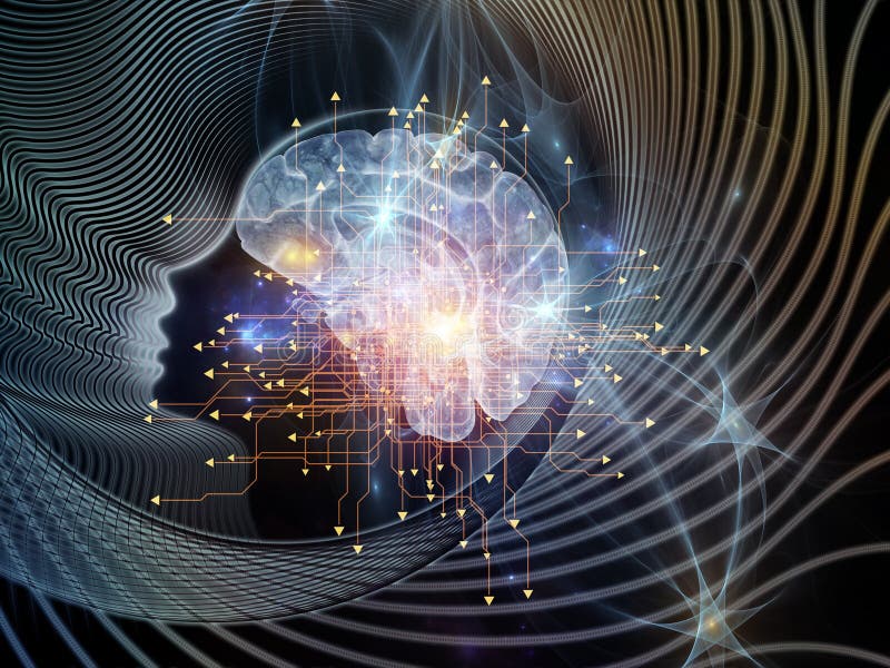 Astral Knowledge stock illustration. Illustration of human - 30416572