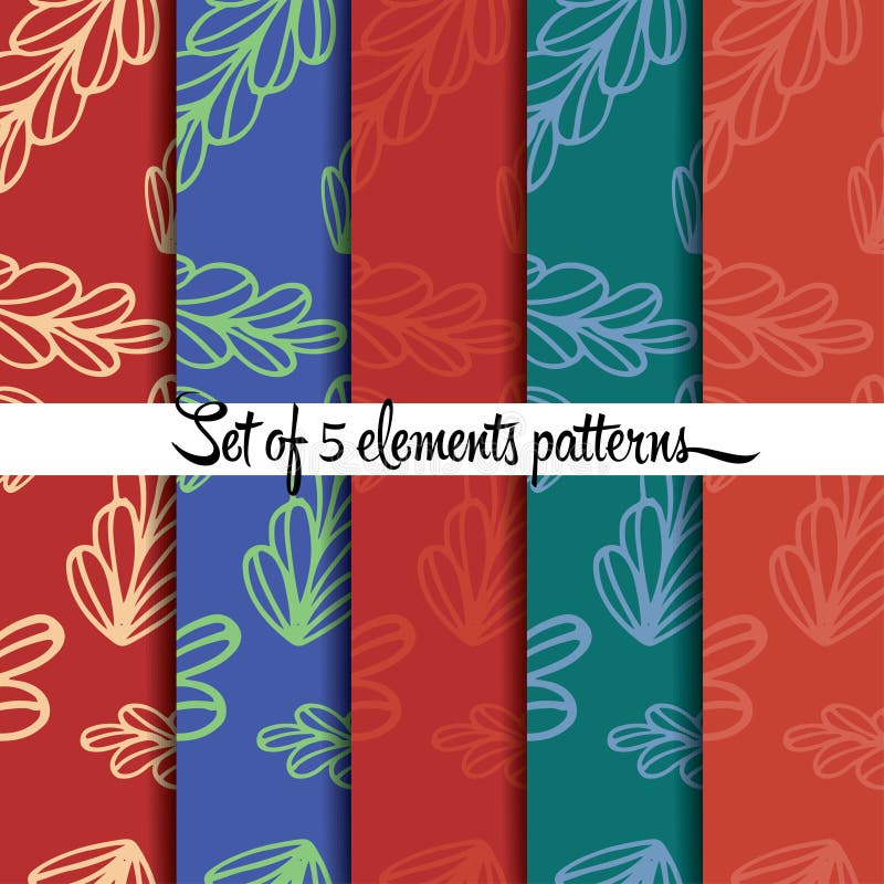 Elements pattern19 stock vector. Illustration of color - 56948405