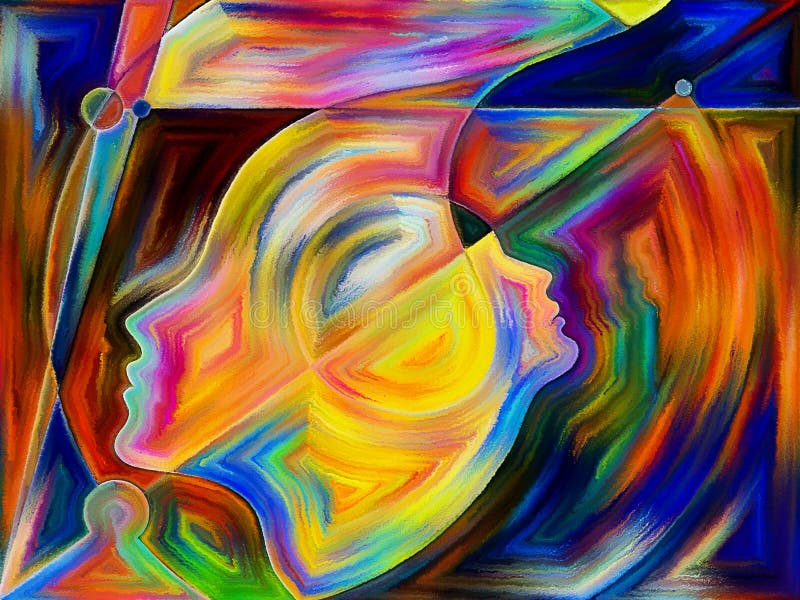 Elements of Perception stock illustration. Illustration of intellect ...