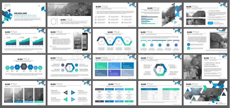 Elements for Presentation Templates. Stock Vector - Illustration of ...