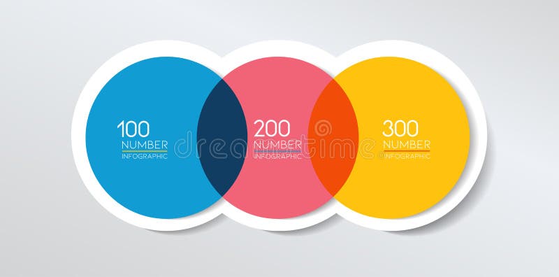 Two Elements Scheme, Diagram. Infographic Template Stock Vector ...