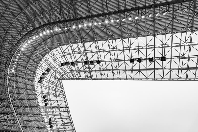 Elements of the Stadium Construction. Stock Photo - Image of urban ...