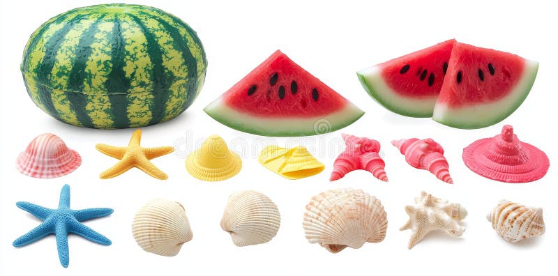 The Elements of Summertime are Included in this Image, Including a ...