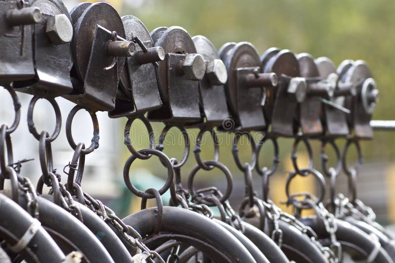 Elements of the System for Transporting a Current-carrying Cable Stock ...