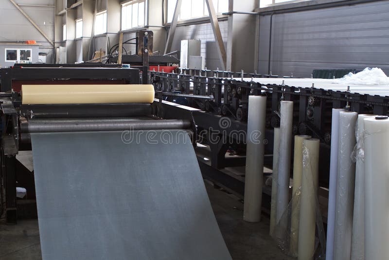 Elements of Various Sections of the Galvanized Steel Processing Line in ...