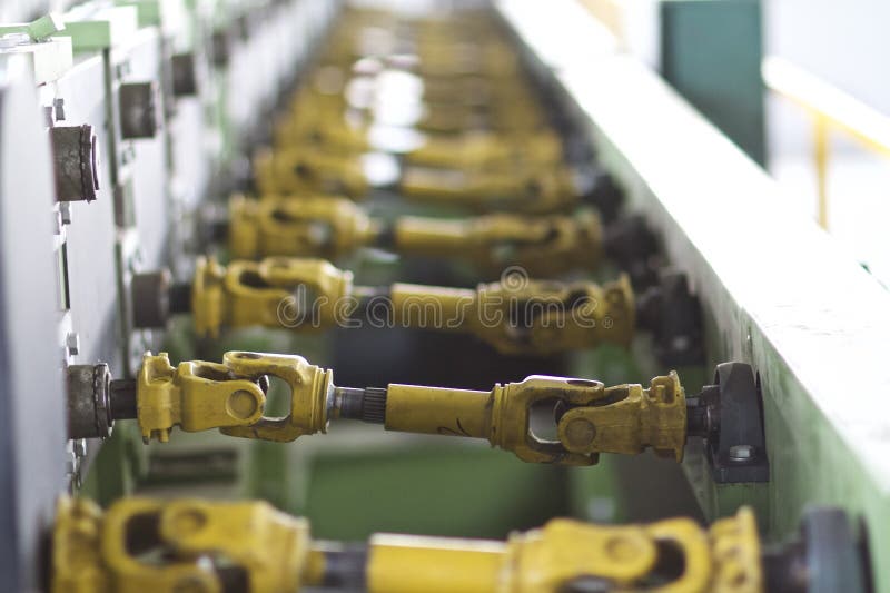 Elements of Various Sections of the Galvanized Steel Processing Line in ...