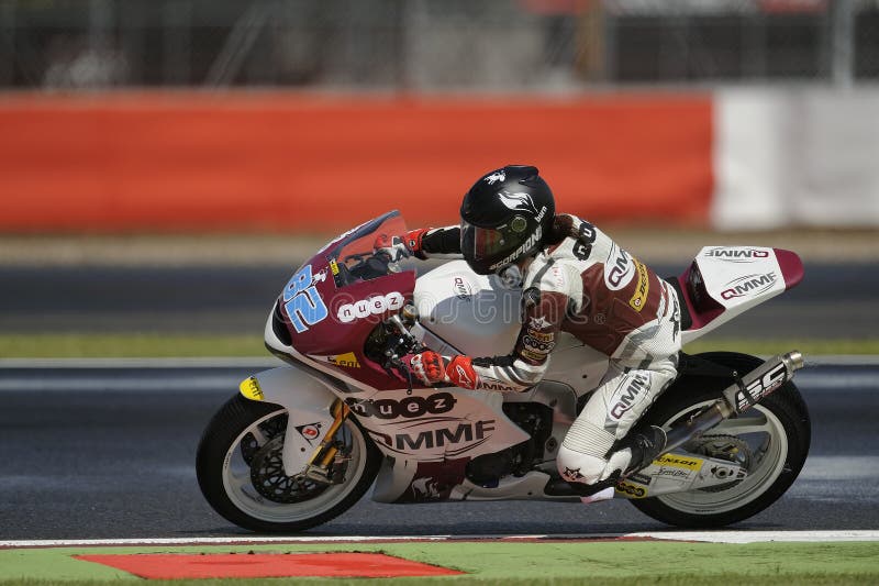 Elena rosell, moto 2, 2012 editorial image. Image of racing - 25788020