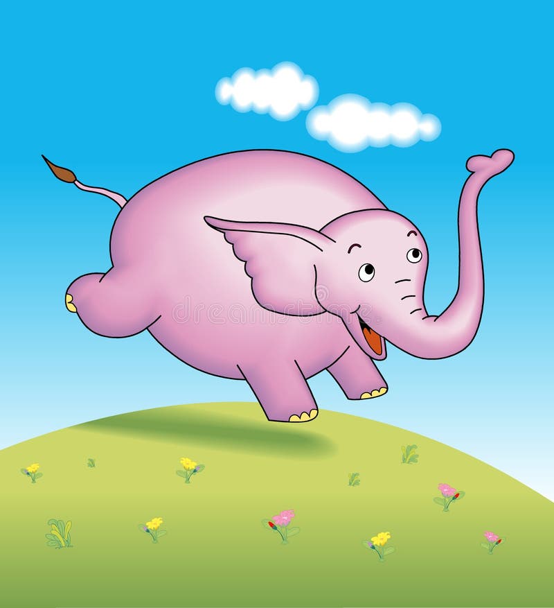 Elephant Running Stock Illustrations – 1,678 Elephant Running Stock ...