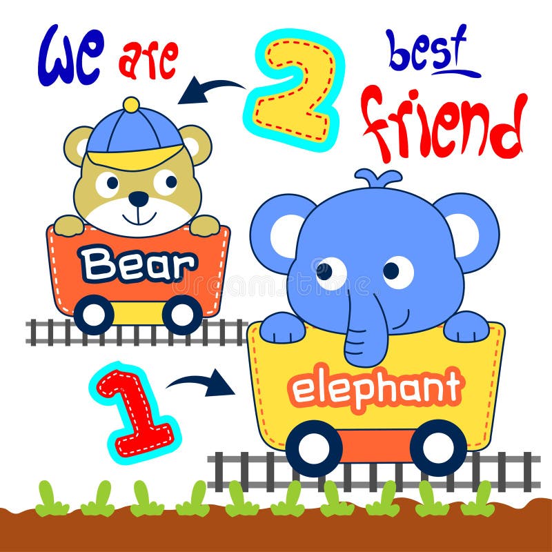 Elephant Number Two Stock Illustrations – 89 Elephant Number Two Stock ...