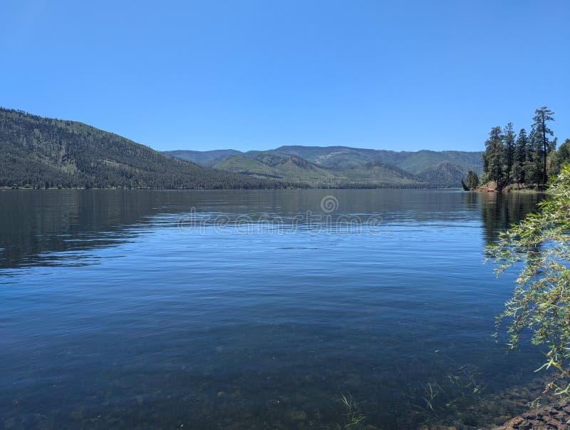 Elephant Butte Lake stock photo. Image of horizon, water - 384452434