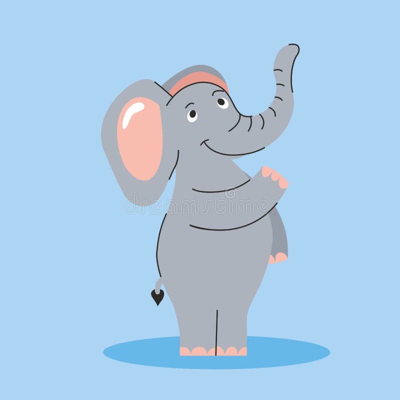 Female Cartoon Elephant Stock Illustrations – 820 Female Cartoon ...