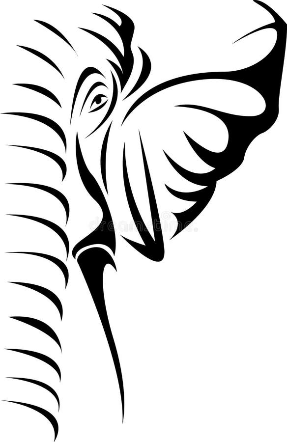 Elephant design stock vector. Illustration of baby, life - 93488021