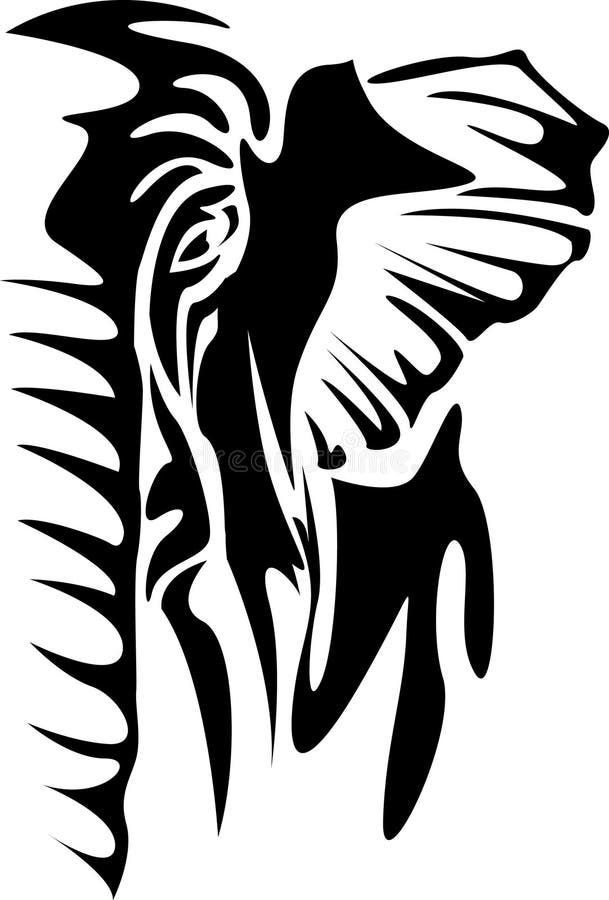 Elephant design stock vector. Illustration of savana - 93488043