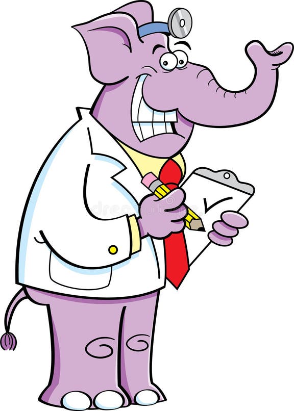 Doctor Elephant Stock Illustrations – 270 Doctor Elephant Stock ...