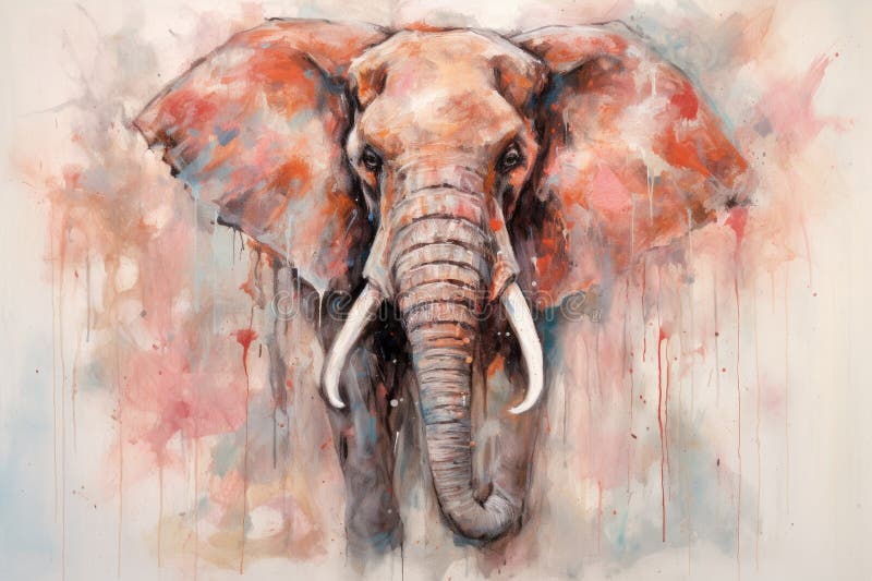 Elephant Form and Spirit through an Abstract Lens. Dynamic and ...