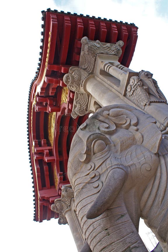 The elephant gate stock image. Image of germany, display - 1928605