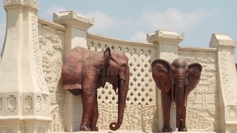 Elephant Gate Borobudur Temple Stock Photos - Free & Royalty-Free Stock ...