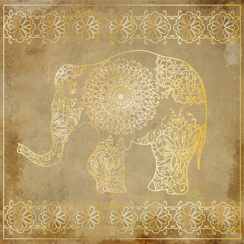Elephant Border Stock Illustrations – 1,945 Elephant Border Stock ...