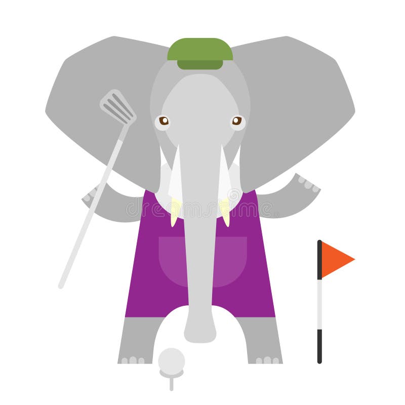 Elephant stock vector. Illustration of white, wild, elephant - 31900576