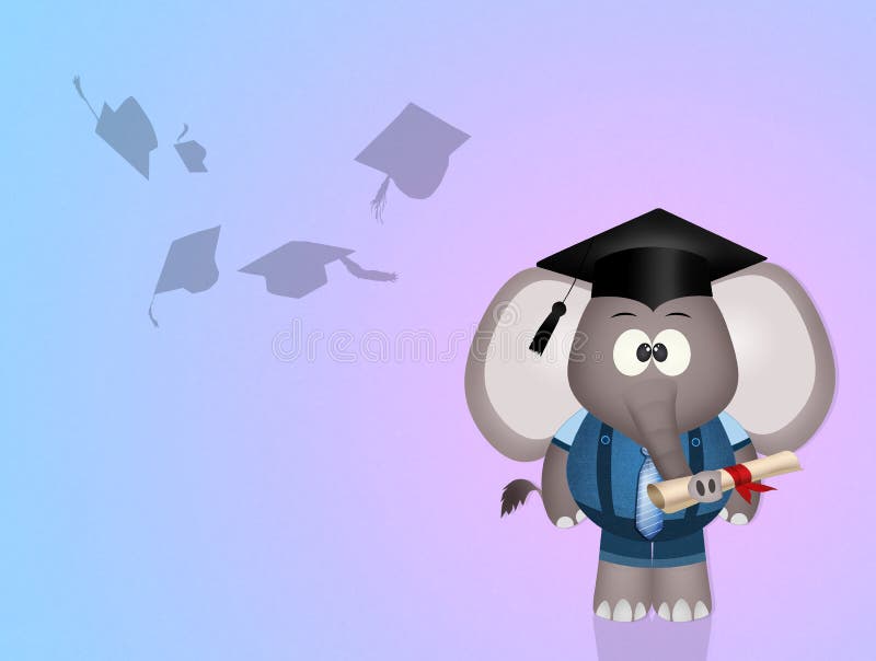 Elephant Graduate Stock Illustrations – 76 Elephant Graduate Stock ...