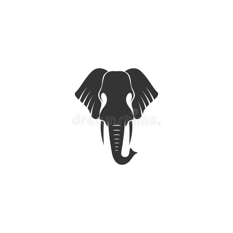 Elephant Icon Logo Design Illustration Stock Illustration ...
